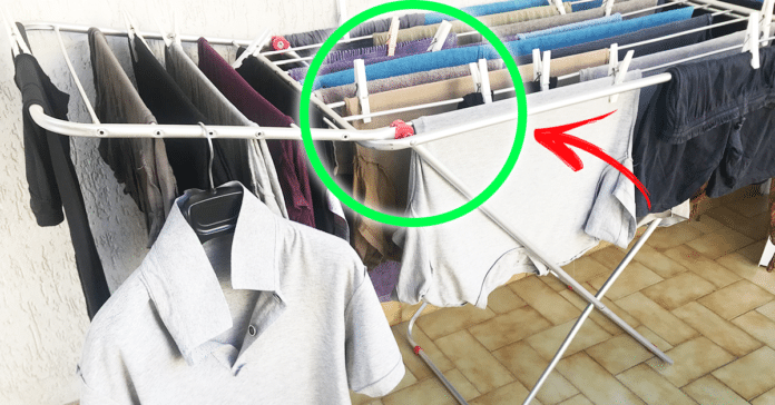 La forma correcta de colgar la ropa para no plancharla después de ...