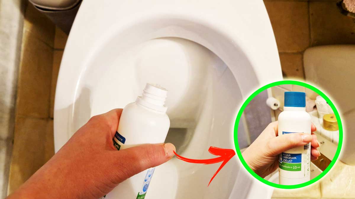 Come togliere le macchie gialle di Calcare dal WC con rimedi naturali